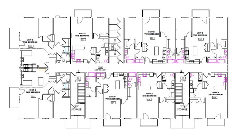 Floor Plan – Riverview Lofts